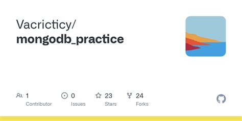 GitHub Vacricticy Mongodb Practice