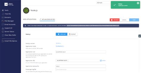 Cara Deploy Api Dengan Node Js Knowledge Base Jagoan Hosting Indonesia
