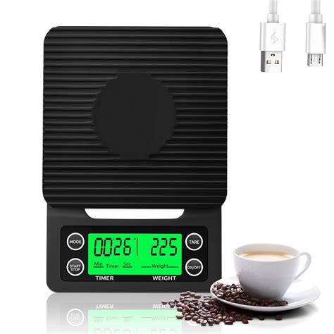 Coffee Scale With Timer Digital Coffee Scale With Lcd Backlight Espresso Scale Timer High