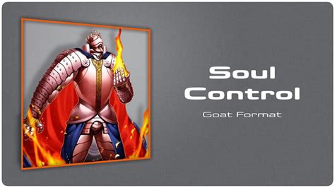 Deck Profile Soul Control Goat Format YouTube