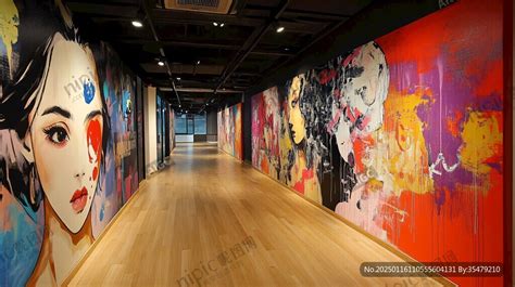 Ai创作图书画走廊 练功房艺术背景 武馆背景墙 武术走廊宣传 舞蹈室走廊展示墙 武馆走廊文化 川剧文化展示设计 艺术馆背景壁画 道馆设计 创意文化走廊设计 舞蹈室墙面画 漫画美术馆 艺术文化