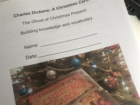 Charles Dickens A Christmas Carol The Ghost Of Christmas Present