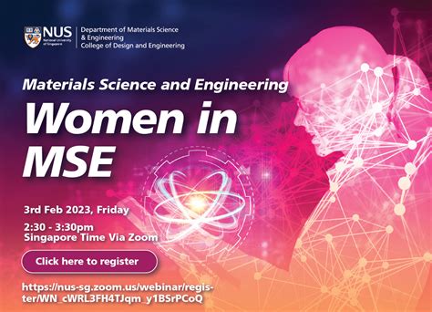 MSE Talk Series Materials Science And Engineering