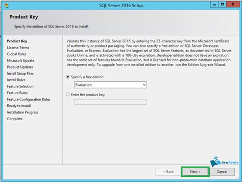Sql Serever 2016 Sp1 به همراه راهنمای نصب New Admin