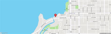 Where Is Eustis Florida On A Map Map Of Eustis City Florida Thong