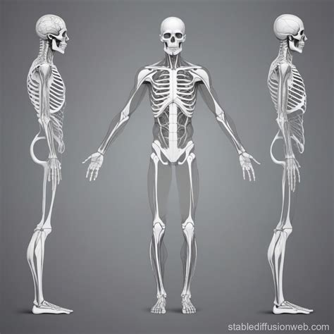 Anatomy Of Groin Stretch With White Background Cartoon Image Prompts