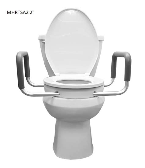 Siège De Toilette Surélevé Avec Appui Bras 2 Ou 4
