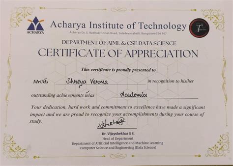 Shreya Verma On Linkedin Academicexcellence Hardwork Growth