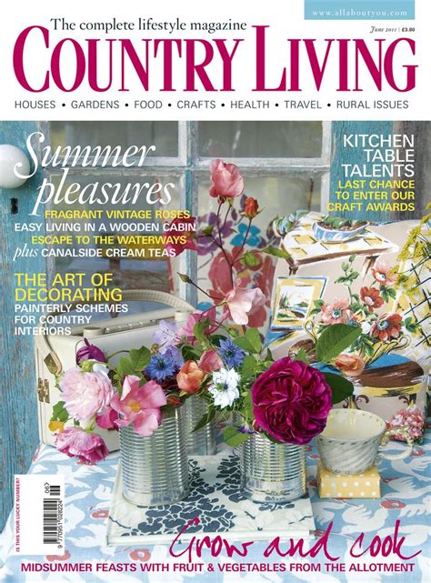 Country Living Magazine Home Garden Craft And Wildlife Inspiration