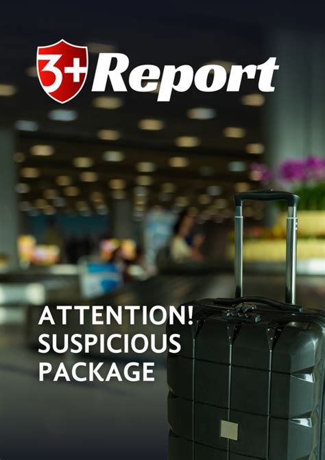 3report Suspicious Package 3 Security Colombia