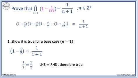 A Complete Guide Proof By Mathematical Induction With Products