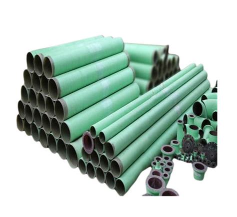 Round Head High Pressure Polished Finish Leak Resistant Frp Pipes At