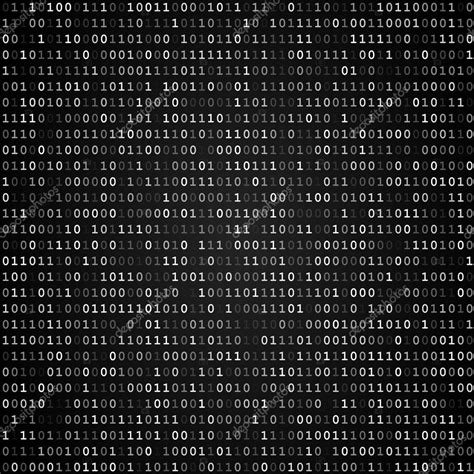 Binary Code Screen Black — Stock Vector © Iunewind 43069097