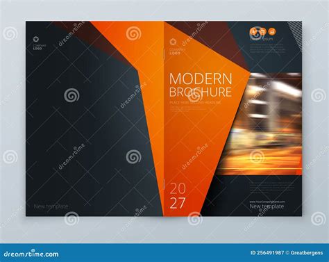 Brochure Template Layout Design Corporate Business Annual Report