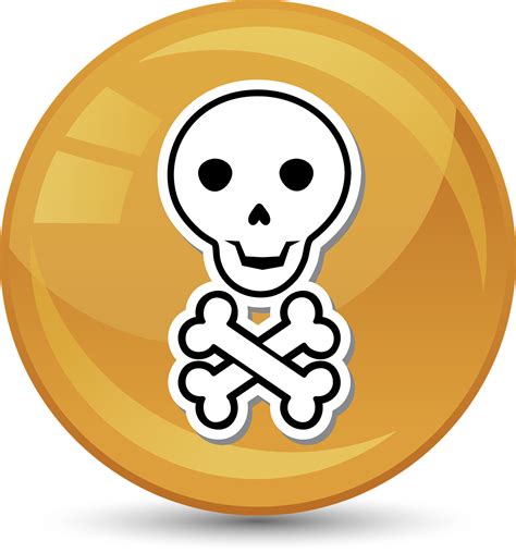 Download Skull And Crossbones Death Halloween Royalty Free Vector