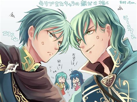 Eirika Ephraim Tana And Innes Fire Emblem And 2 More Drawn By Est