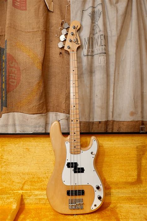 Greco Pb 750 P Bass Guitar 1970s Natural Reverb Canada