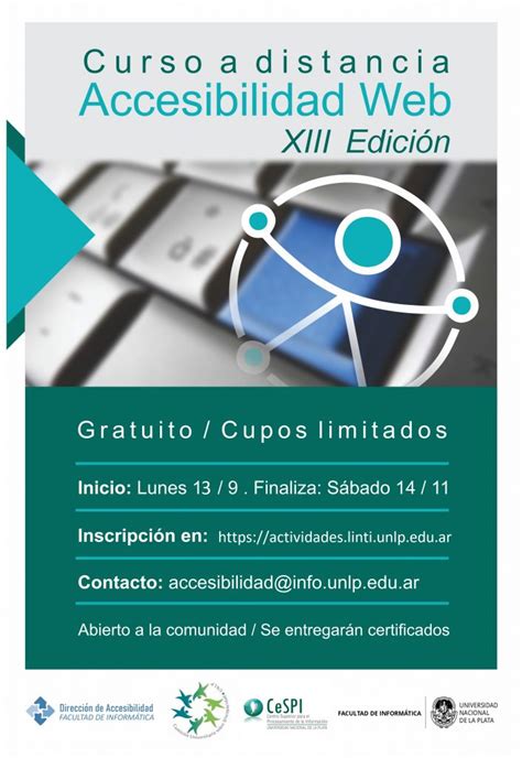 13ª Edición Del Curso A Distancia Sobre Accesibilidad Web Facultad De