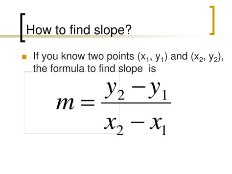 PPT Calculating Slope PowerPoint Presentation Free Download ID 374926