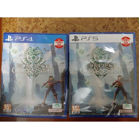 （全新未拆封 ） 航海王 時光旅詩 One Piece Odyssey 中文版含限定特典 Ps4ps5 蝦皮購物