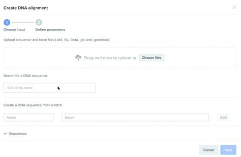 Creating Consensus And Template Alignments Benchling