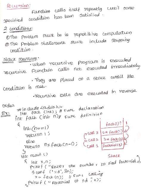 Recursion Pdf