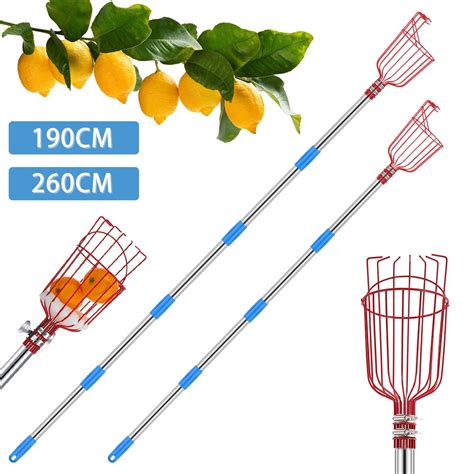 Mtfun Fruit Picker Fruit Picker Tool With Stainless Steel Connecting