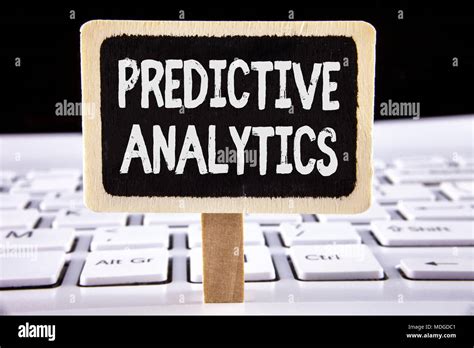 Word Writing Text Predictive Analytics Business Concept For Method To