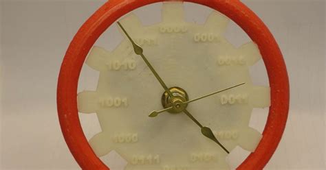 Analog Binary Clock The Hard Way By Al Williams Download Free Stl