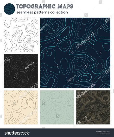 Seamless Topography Images Stock Photos Vectors Shutterstock