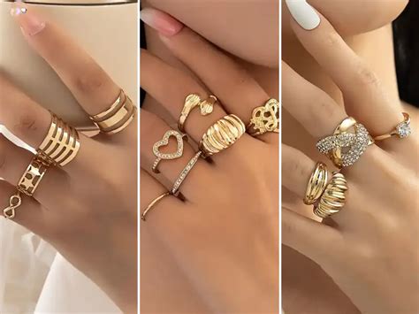 مدل انگشتر طلا زنانه با طرح های خاص و شیک برای بانوان سخت پسند