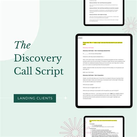 The Discovery Call Script Micala Quinn