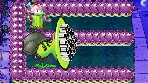 999 Gatling Pea Vs Team Spike Attack Giga Zomboss Plants Vs Zombies