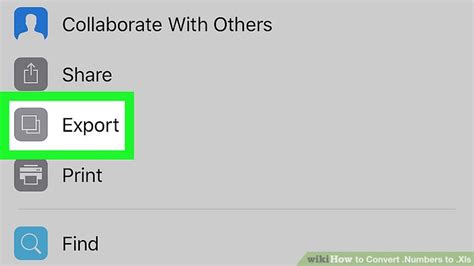 4 Ways To Convert Numbers To Xls Wikihow