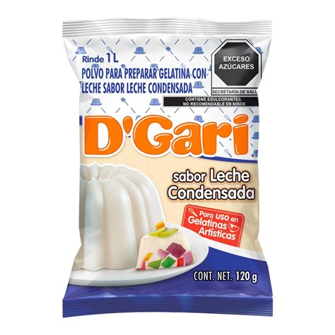 Gelatina D Gari Leche Condensada 120 Gr Soriana