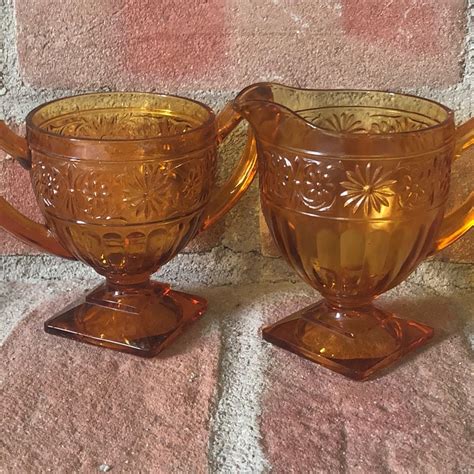 Indiana Glass Daisy Etsy
