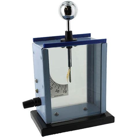 Polished Gold Leaf Electroscope For Laboratory Grade Ss304 At Best