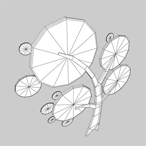 만화 트리 101 3d 모델 11 Max Fbx Obj Free3d