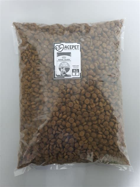 Repack Royal Canin Hair And Skin Cat Dry Food 4kg Repacked Cat Food Cat