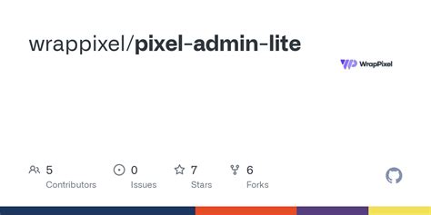 GitHub Wrappixel Pixel Admin Lite