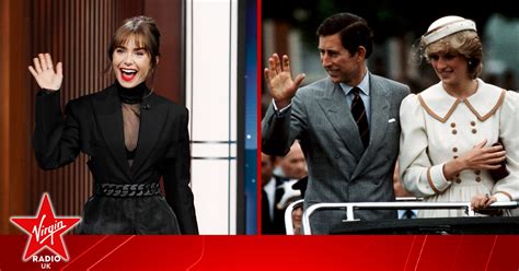 Lily Collins Confesses To ‘snatching Flowers From Princess Diana As