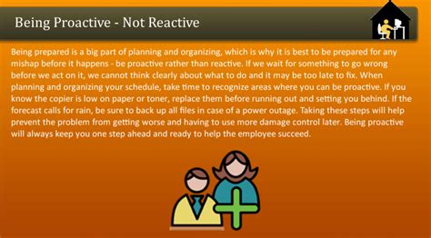 Being Proactive Not Reactive Freshskills Being Proactive Not Reactive Freshskills