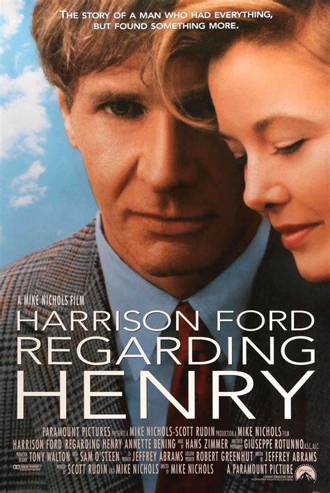 Regarding Henry Regarding Henry Harrison Ford Mike Nichols