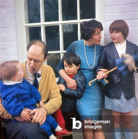 Image Of Portrait Of The Writer Roald Dahl With His Wife Patricia