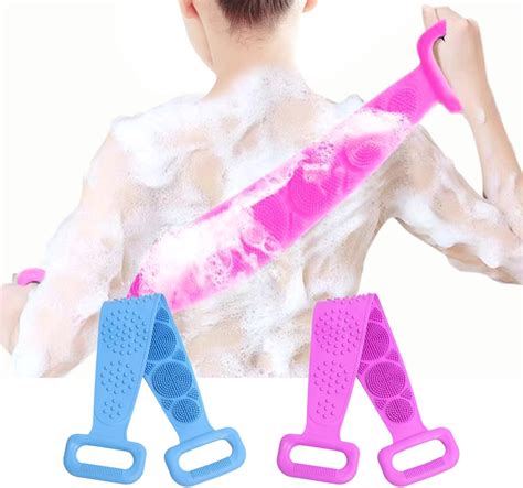 Silicone Back Scrubber For Shower New Update Shower Bath
