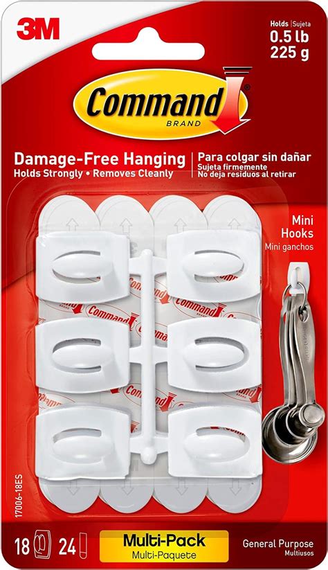 Command Mini Hooks Value Pack White Hooks ES S Hooks Amazon Canada
