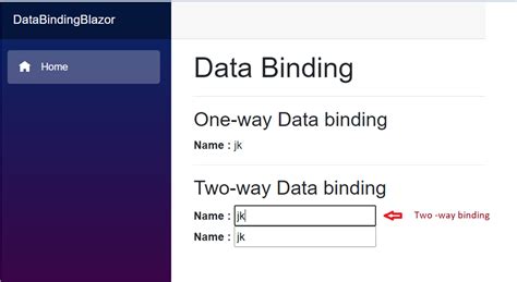 A Detailed View At Data Binding In Blazor
