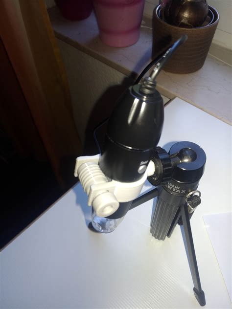 Yet An Other Usb Microscope Mount By Wj Download Free Stl Model