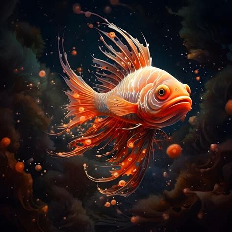 Premium Photo Comet Fish Exotic Aquatic