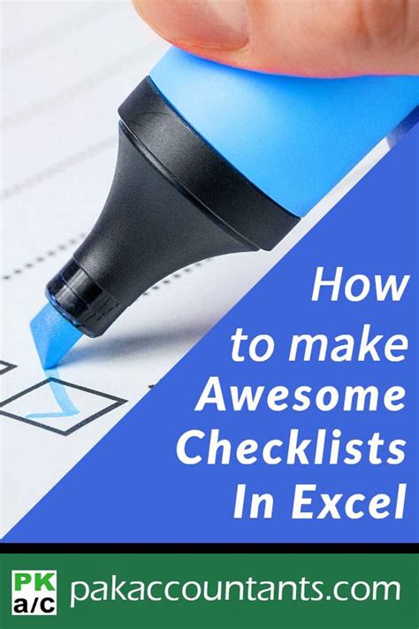 Create Edgy To Do Or Checklists Learn Excel To Excel